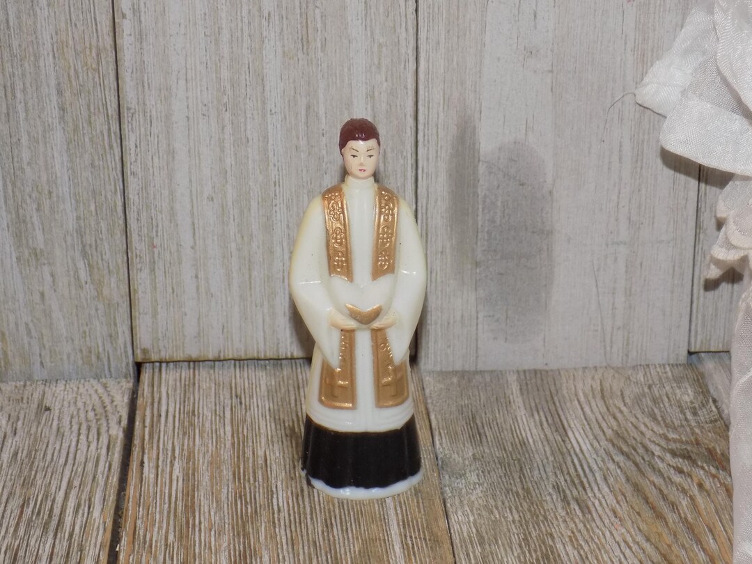 PRIEST Cake Topper, Religious Cake Topper, Vintage Cake Topper ...