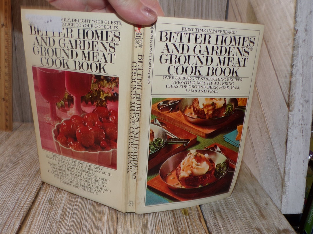 Better Homes and Garden GROUND MEAT Cook Book Recipe Book Paperback ...