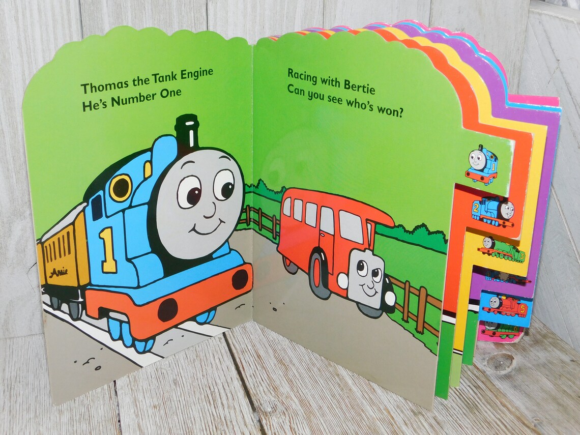 Vintage Hello Thomas Board Book My First Thomas Vintage | Etsy