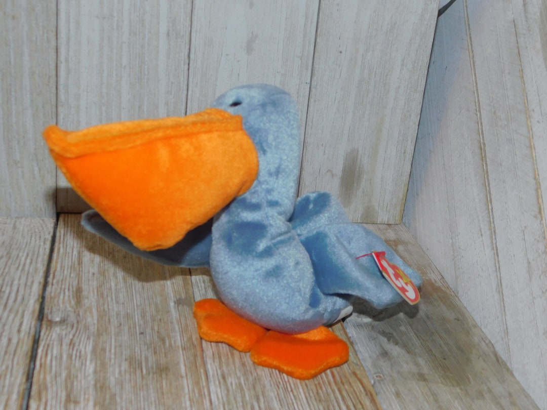 Ty Scoop Pelican Bird, Stuffed Toy Pelican, Vintage Ty, Stuffed TY ...