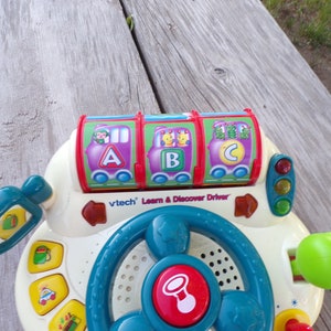 Vtech Learn and Discover Driver, Electronic Toy, Battery Toy, Teaching ...