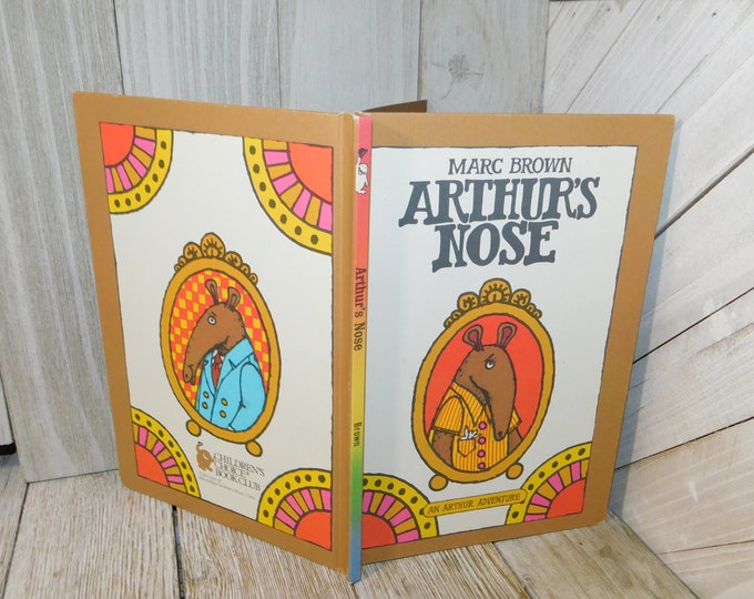Vintage Marc Brown Arthur's Nose an Arthur Adventure, Hardcover Book ...