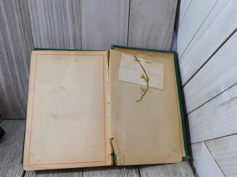 Antique Long Fellow Book 1800s Voices of the Night Ballads - Etsy