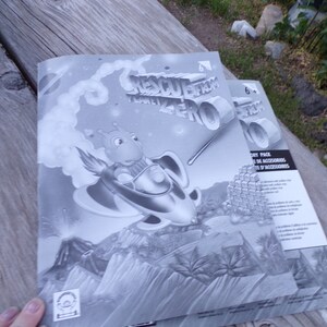 Vtg Rescue From Planet Zero GAME PIECES ONLY You Pick Math Sheets ...