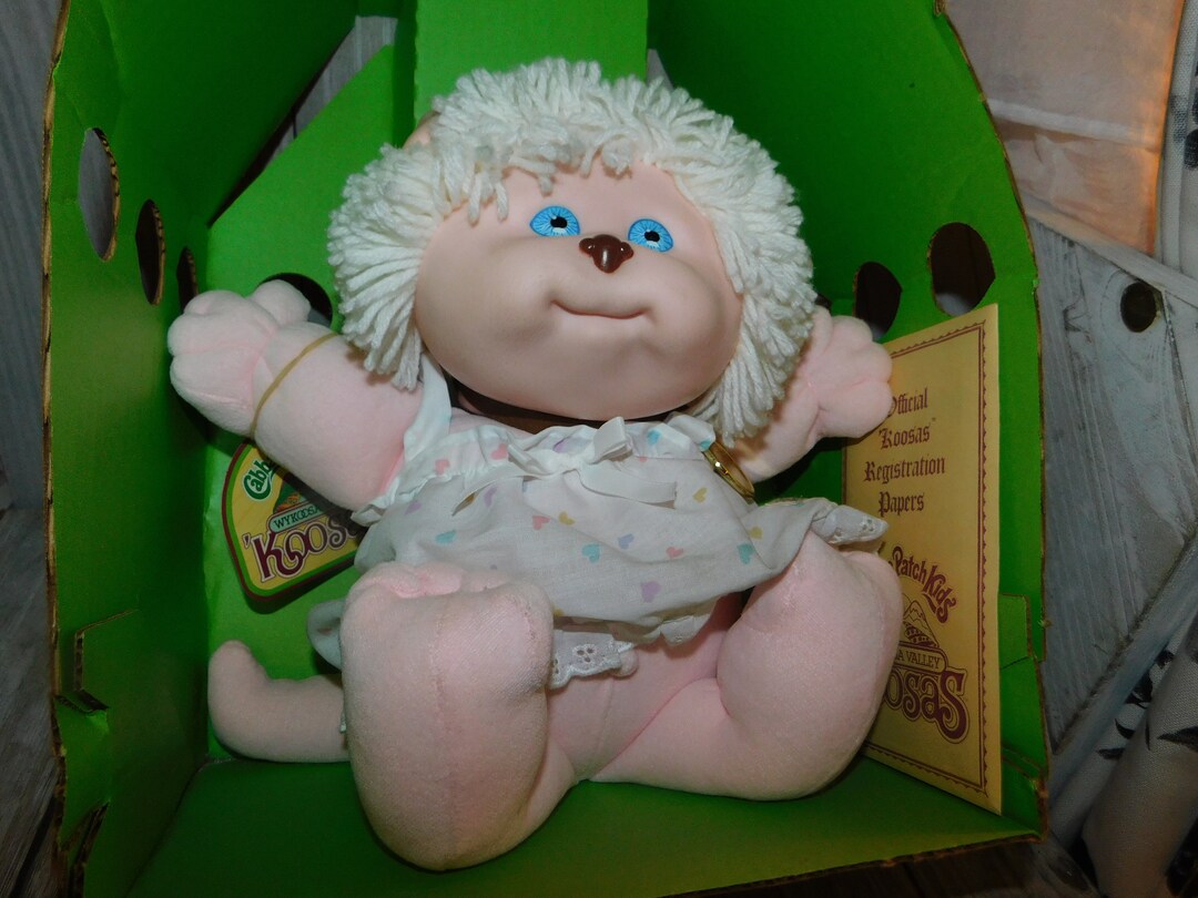 Koosas Cabbage Patch Cat in Sundress Doll in Box, Xavier Roberts ...