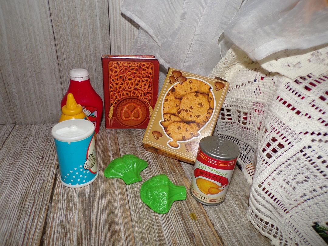 Toy Food, Pretend Food, Boxes of Play Food, Playing House, Gift, Prop ...