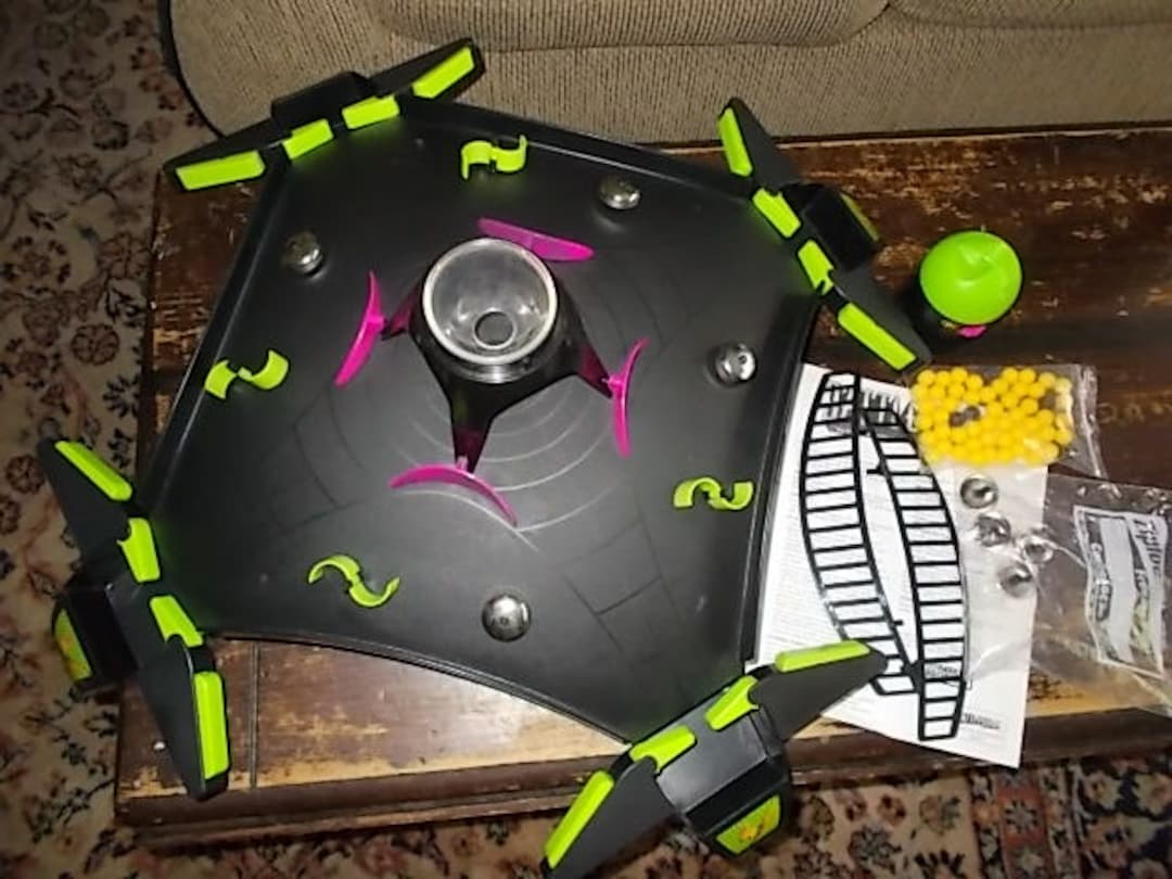 Battle Dome Parker Brothers 1995 Complete,marble Game,vintage Marble ...