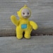 Teletubbies La La Miniature, Plush Teletubbies, Vintage Toys, Small Toy ...
