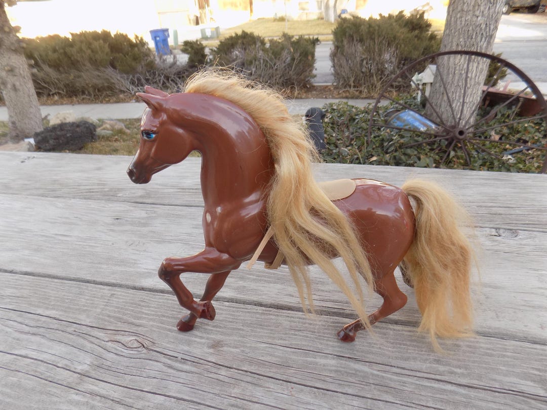 Horse W Saddle, Toy Plastic Horse, Vintage Toys, Western Toys, Memories ...