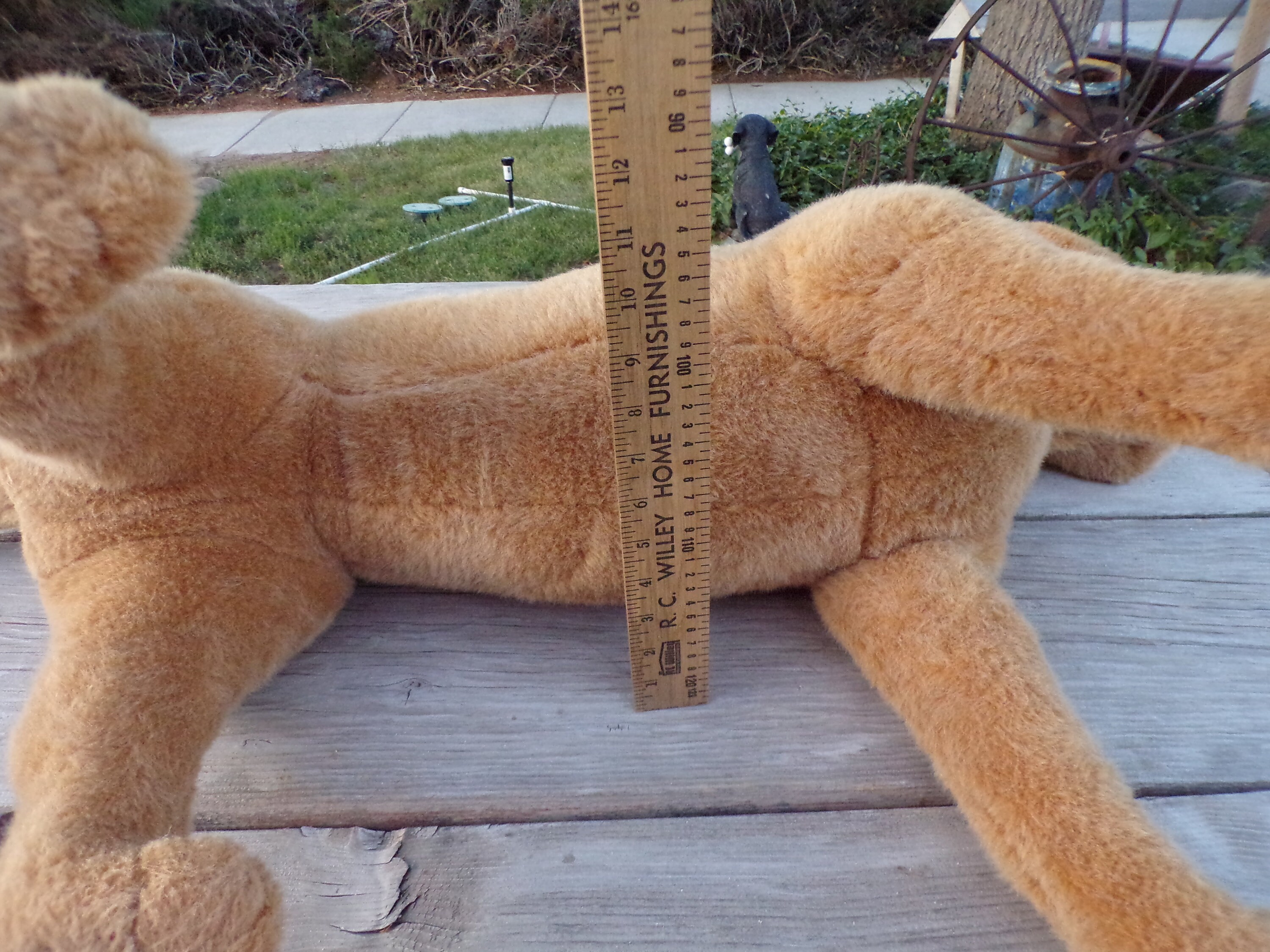 Large stuffed golden retriever store