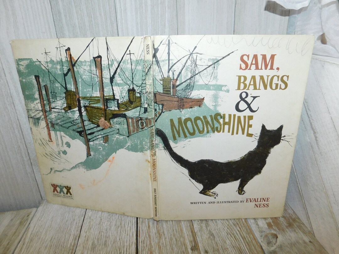 Sam Bangs & Moonshine by Evaline Ness 1966, Hard Cover Book, Children's ...