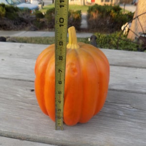 Pumpkin, Orange Foam Pumpkin, Fall Decor, Fall Harvest, Thanksgiving ...