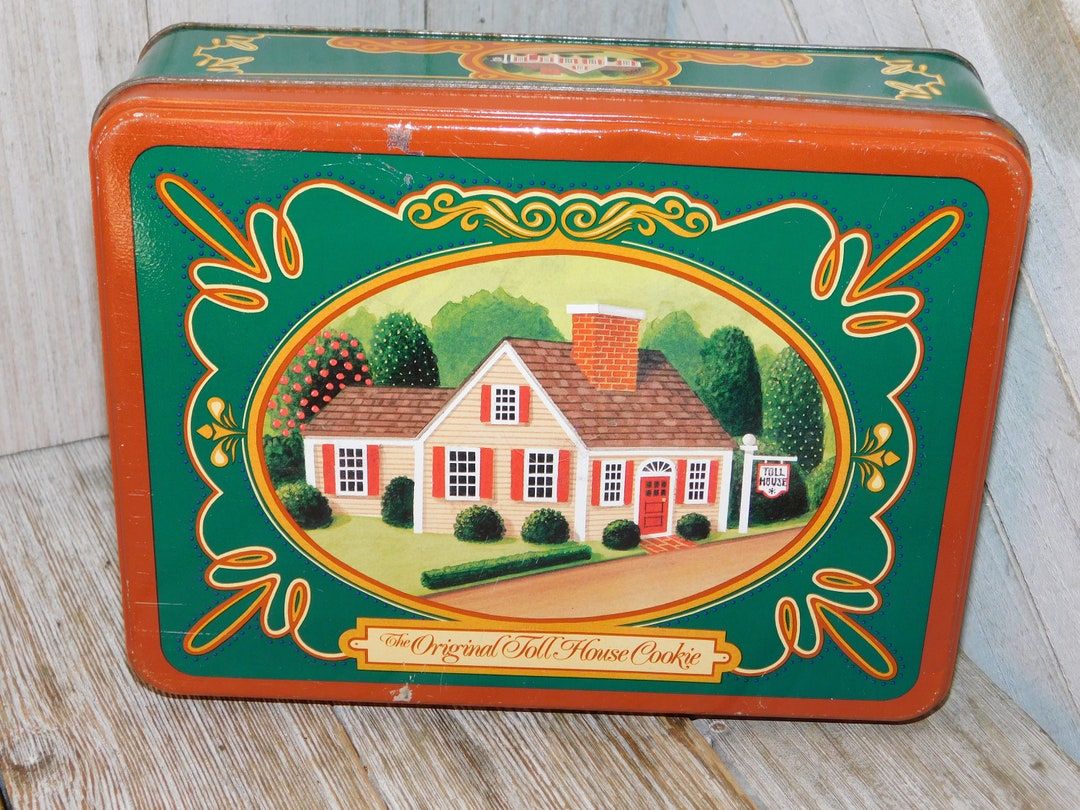 Tin the Original Toll House Cookie Can, Vintage Tin Can, Storage Tin ...