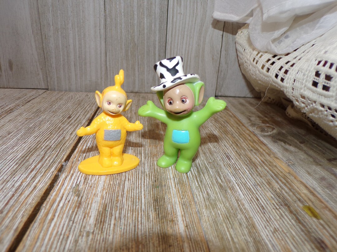 Teletubbies Dipsy, La La, Small Figure Lot, Cake Toppers, Small Toys ...