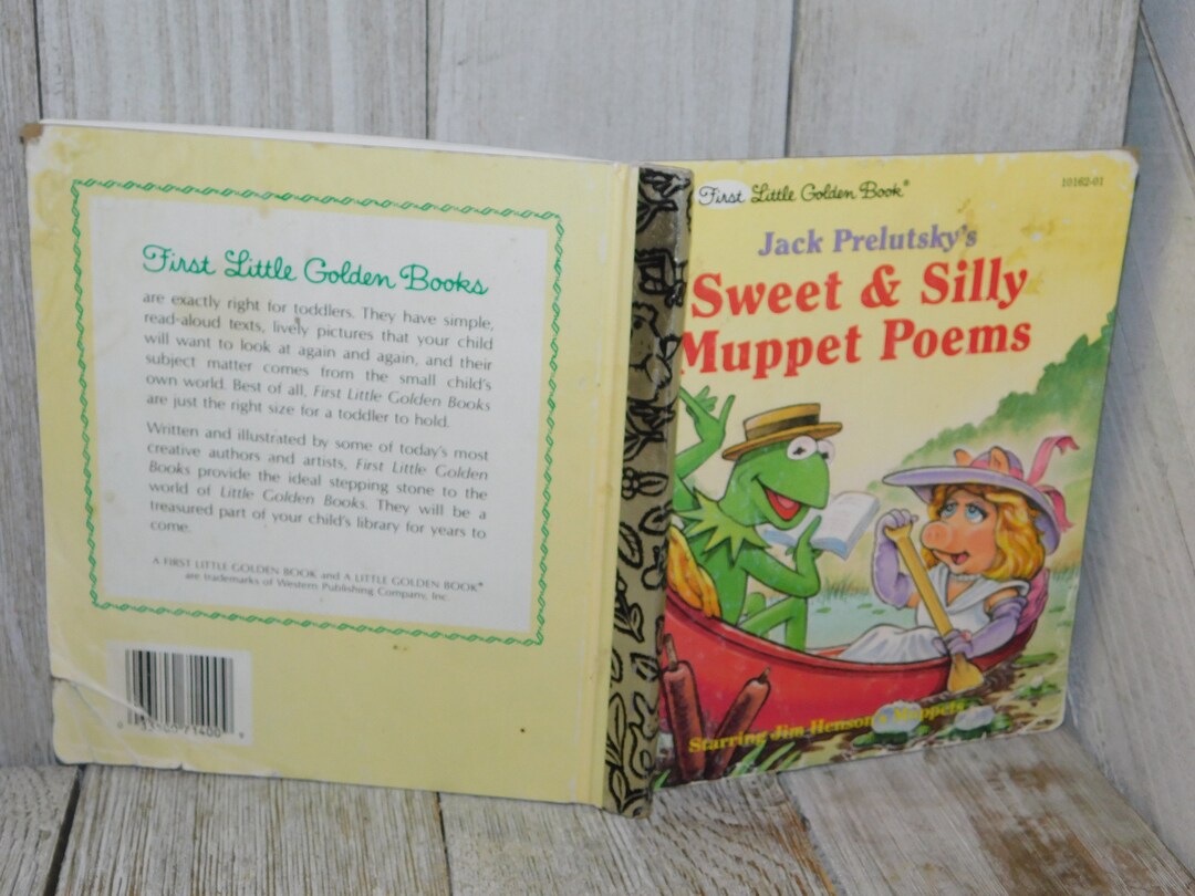 Sweet & Silly Muppet Poems by Jack Prelutsky's , My First Little Golden ...