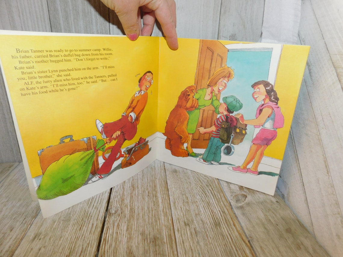 Vintage Alf Paper Summer Camp Adventure Vintage | Etsy