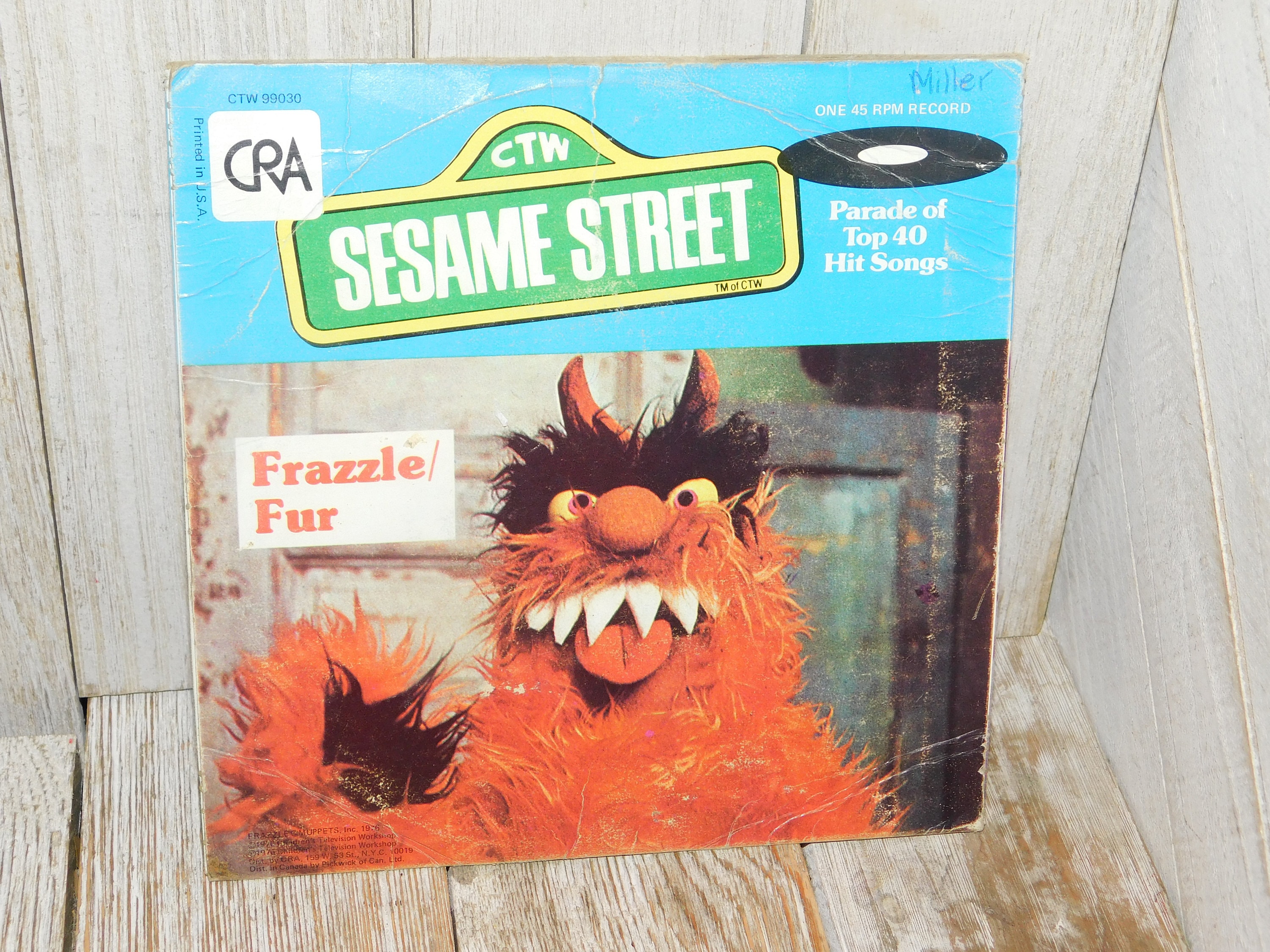 Sesame Street Frazzle Monster