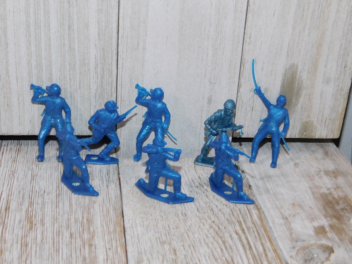 Vintage Plastic Army Men Some Are MPC Army Men Vintage Toys - Etsy