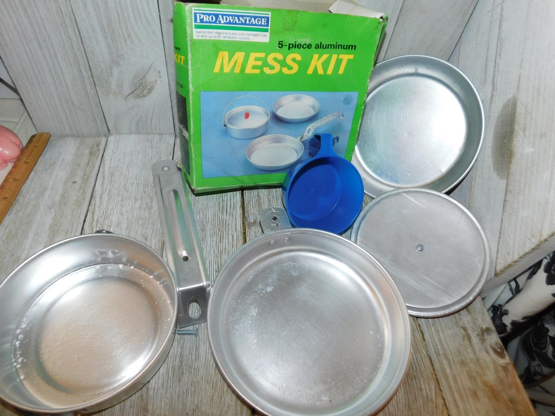 Nesting Camping Set Pan Set, Vintage, Nesting Camp Pan Sets, Boy Scout ...