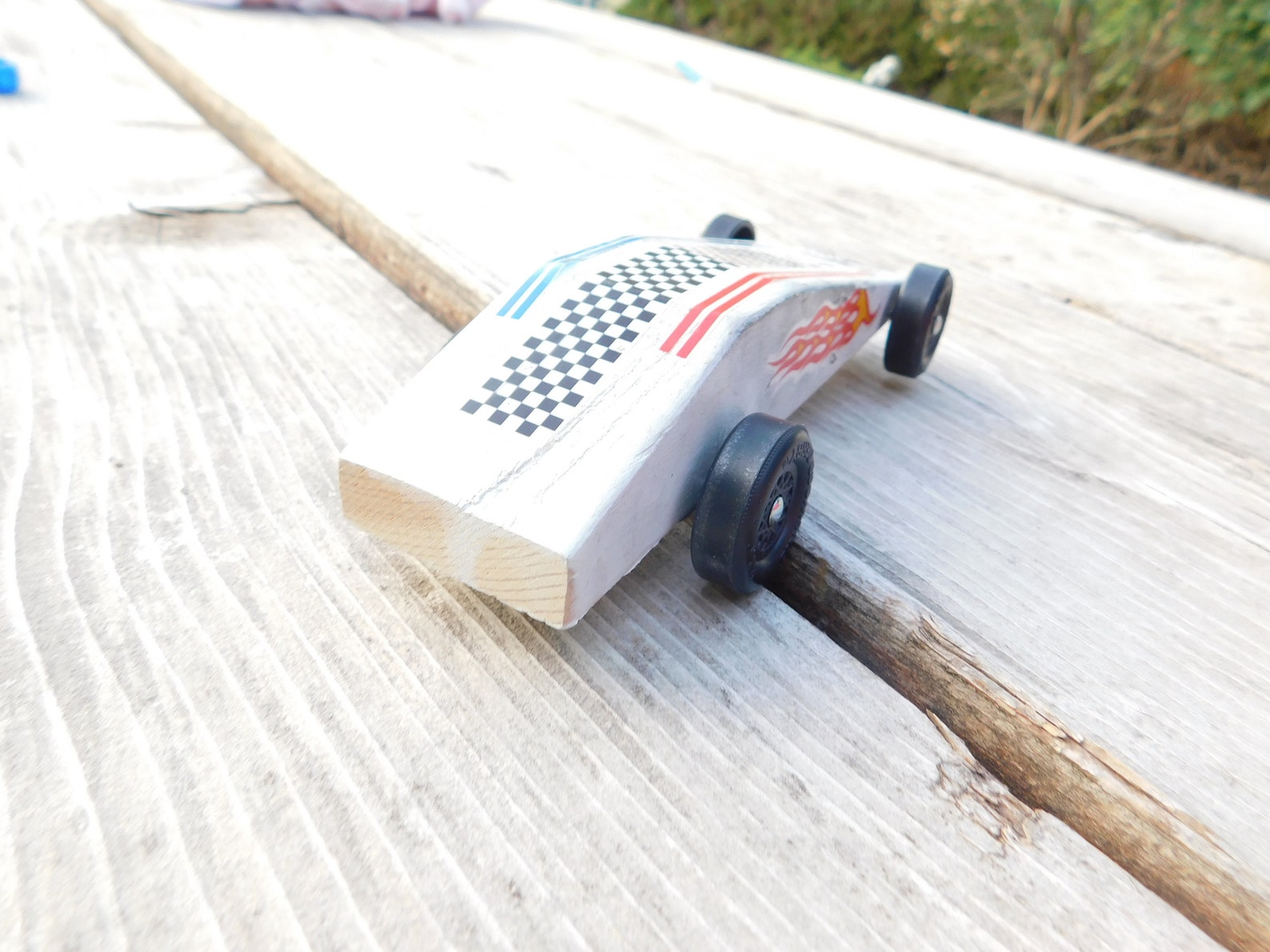 Vintage Pinewood Derby Boy Scouts Car Wood Car Boy Scouts | Etsy