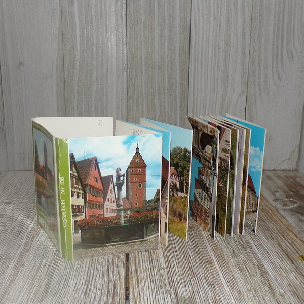 Accordion Postcards - Etsy