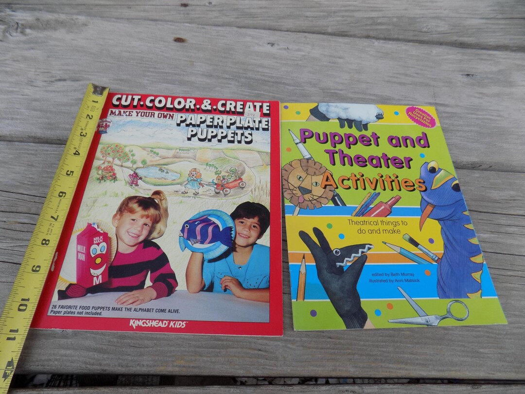 Cut Color and Create Book, Puppet and Theater Book Craft Books for ...