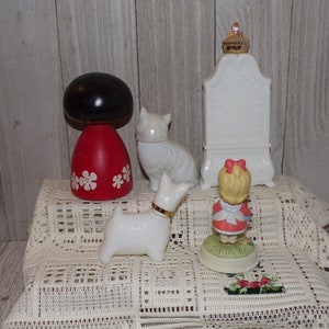 Vtg Avon Bottle YOU PICK Wardrobe Dresser Small World Girl Shampoo My ...