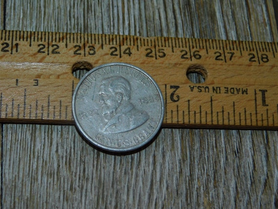 Vintage MAZUMA PLAY MONEY Coins National Heroes U.S. Grant - Etsy