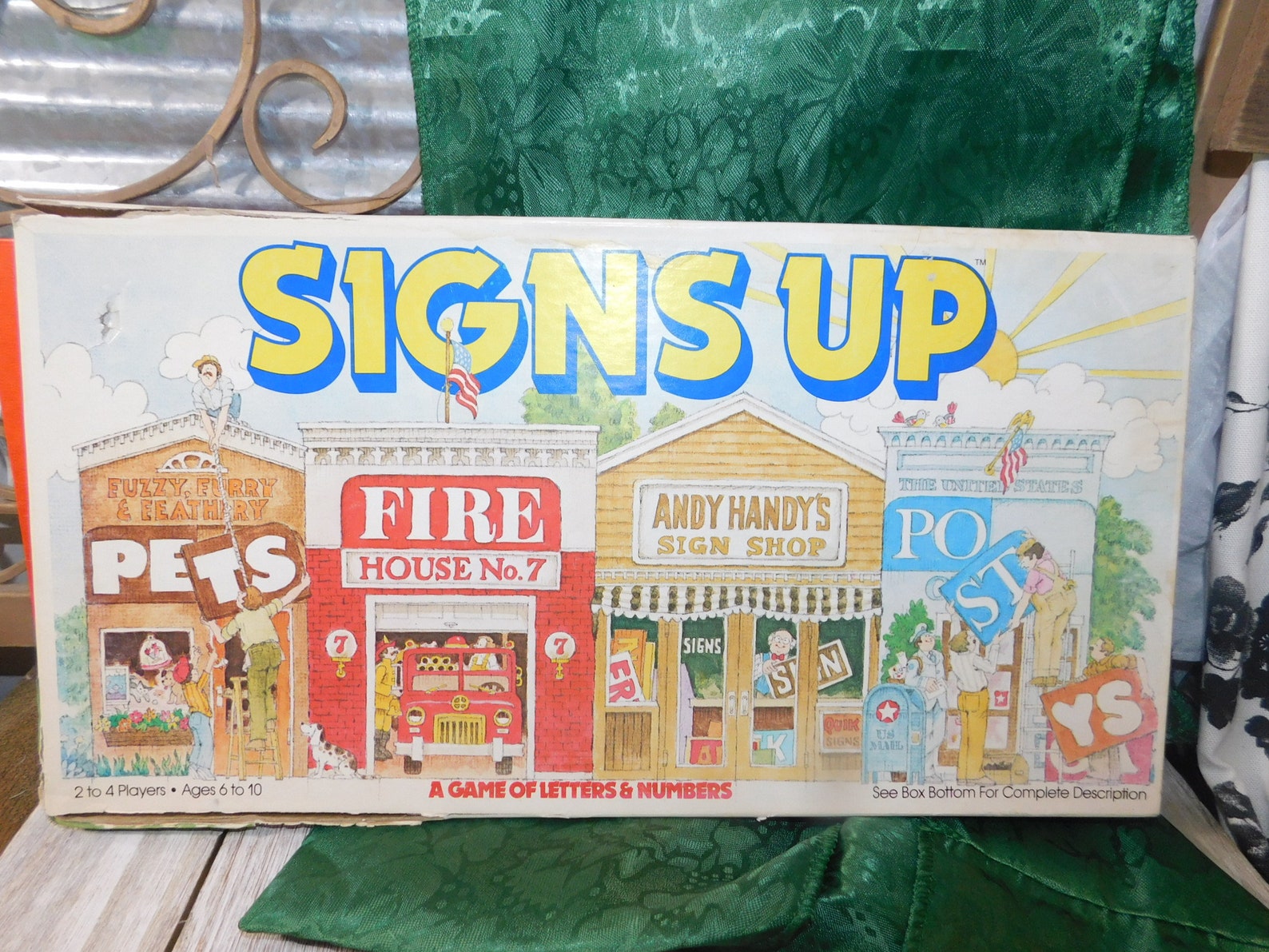 Signs up Parker Brother Boards Game Parts Playing Cards 1981, Board ...