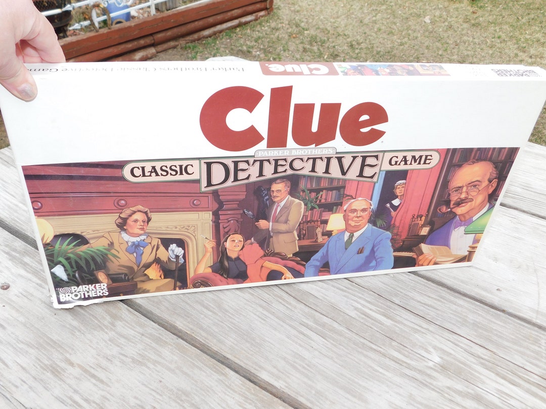 Vtg Clue Parker Brothers 1986 Parker Board Game Vintage Etsy vtg-clue-parker-brothers-1986-parker-board-game-vintage-etsy