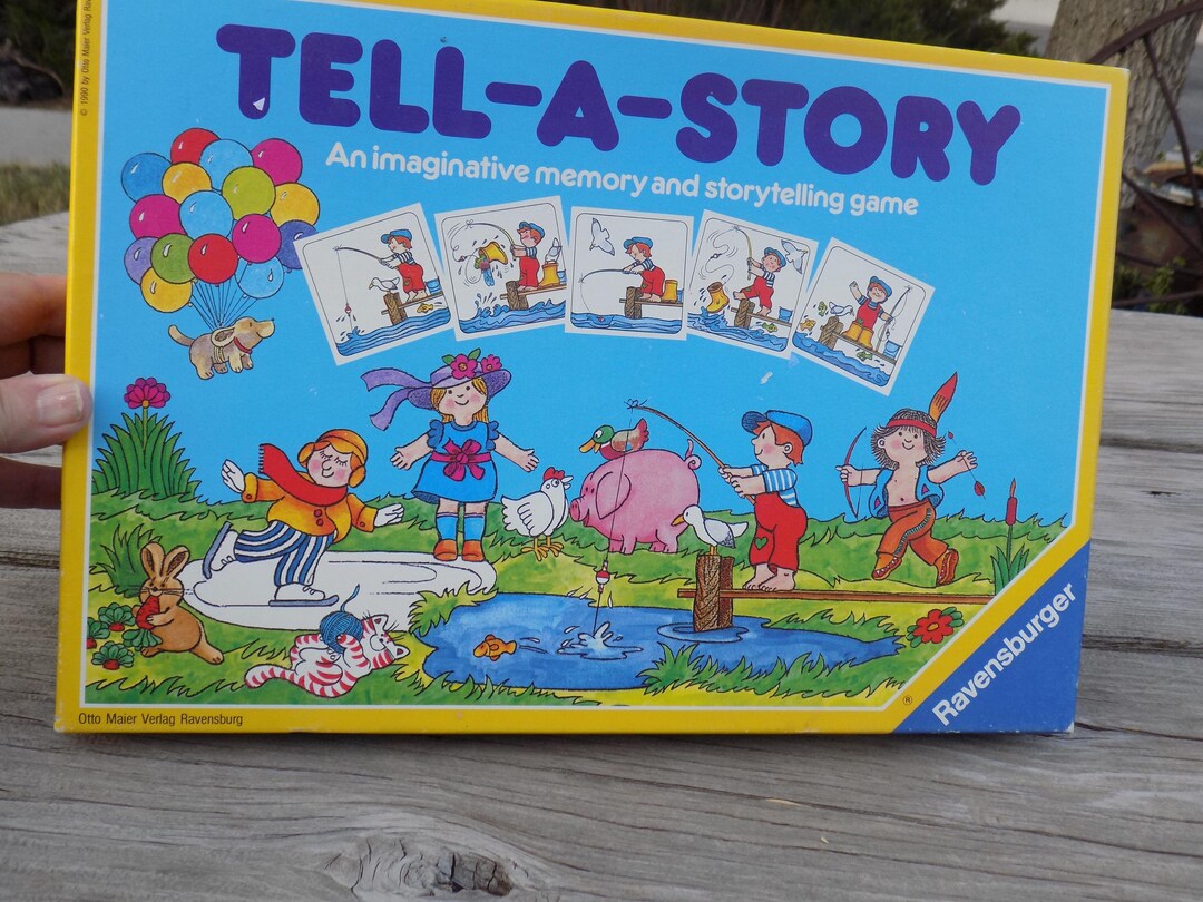 Tell A Story Board Game, Childrens Board Game, COMPLETE Memories, Gift ...