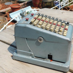 Hedman Company Check Protector Printer Machine, Vintage Office, Vtg ...