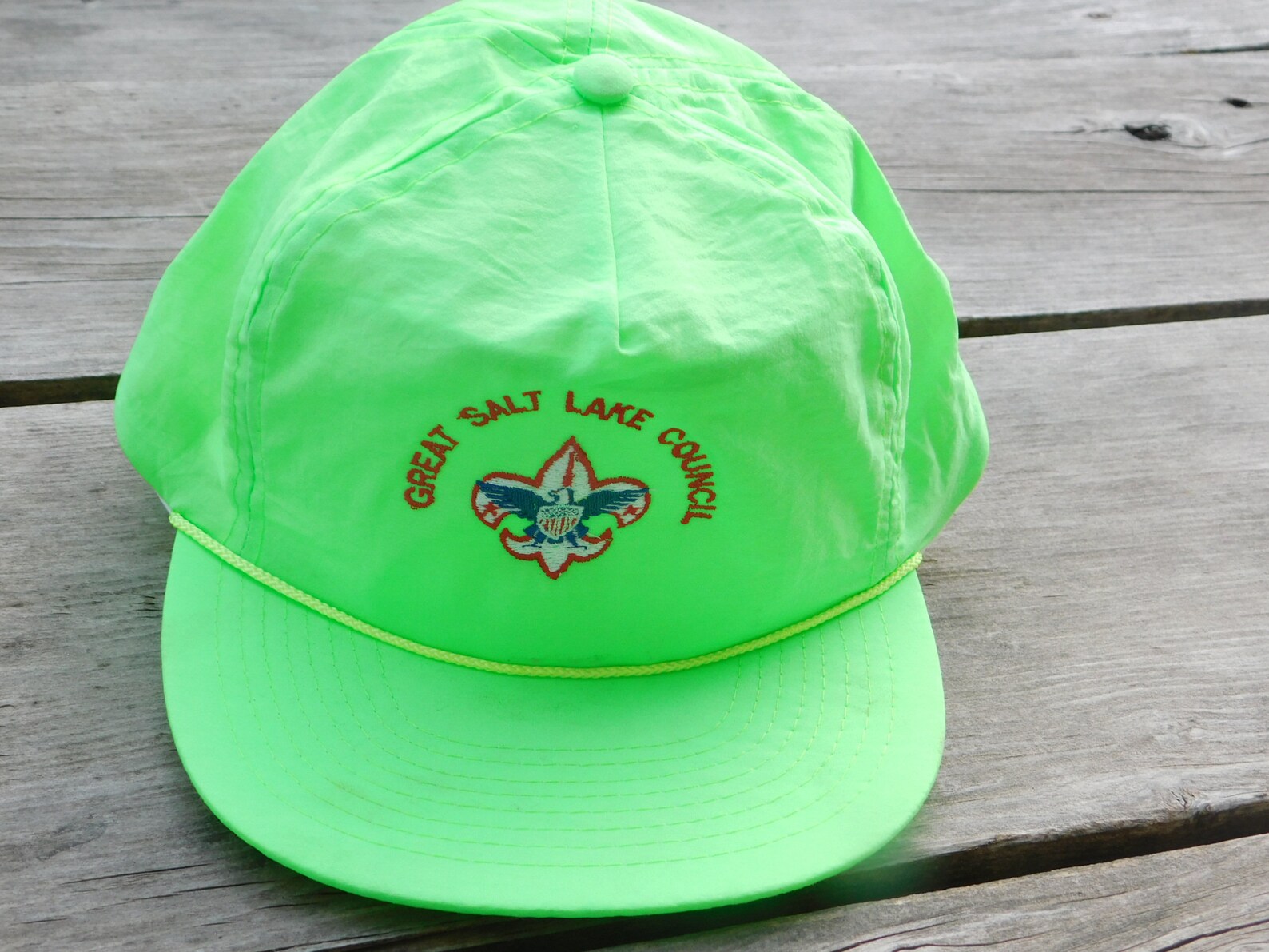 Great Salt Lake Council Cap Boy Scout Cap Vintage Cap - Etsy
