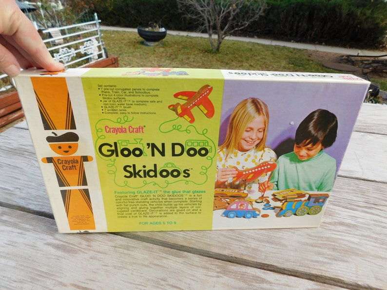 Skidoos Gloo N Doo 76 Crayola Crafts, Craft Kit for Children Children's ...