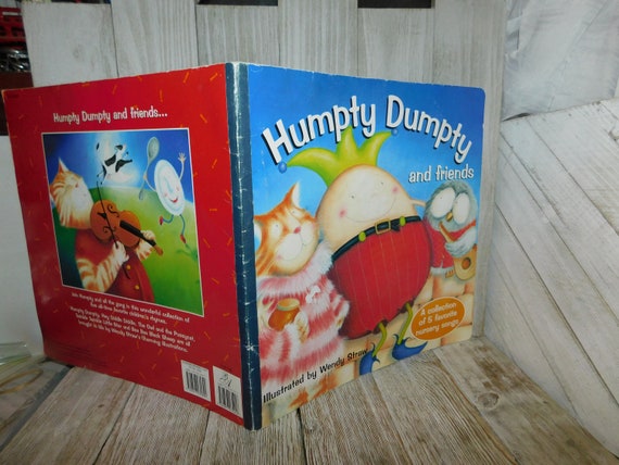Humpty Dumpty and Friends By Wendy Straw Big Paperback Book | Etsy