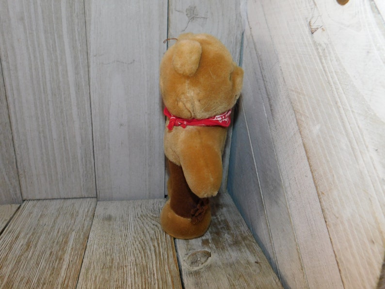 Vintage Small Cowboy Teddy Bear Vintage Stuffed Animal | Etsy