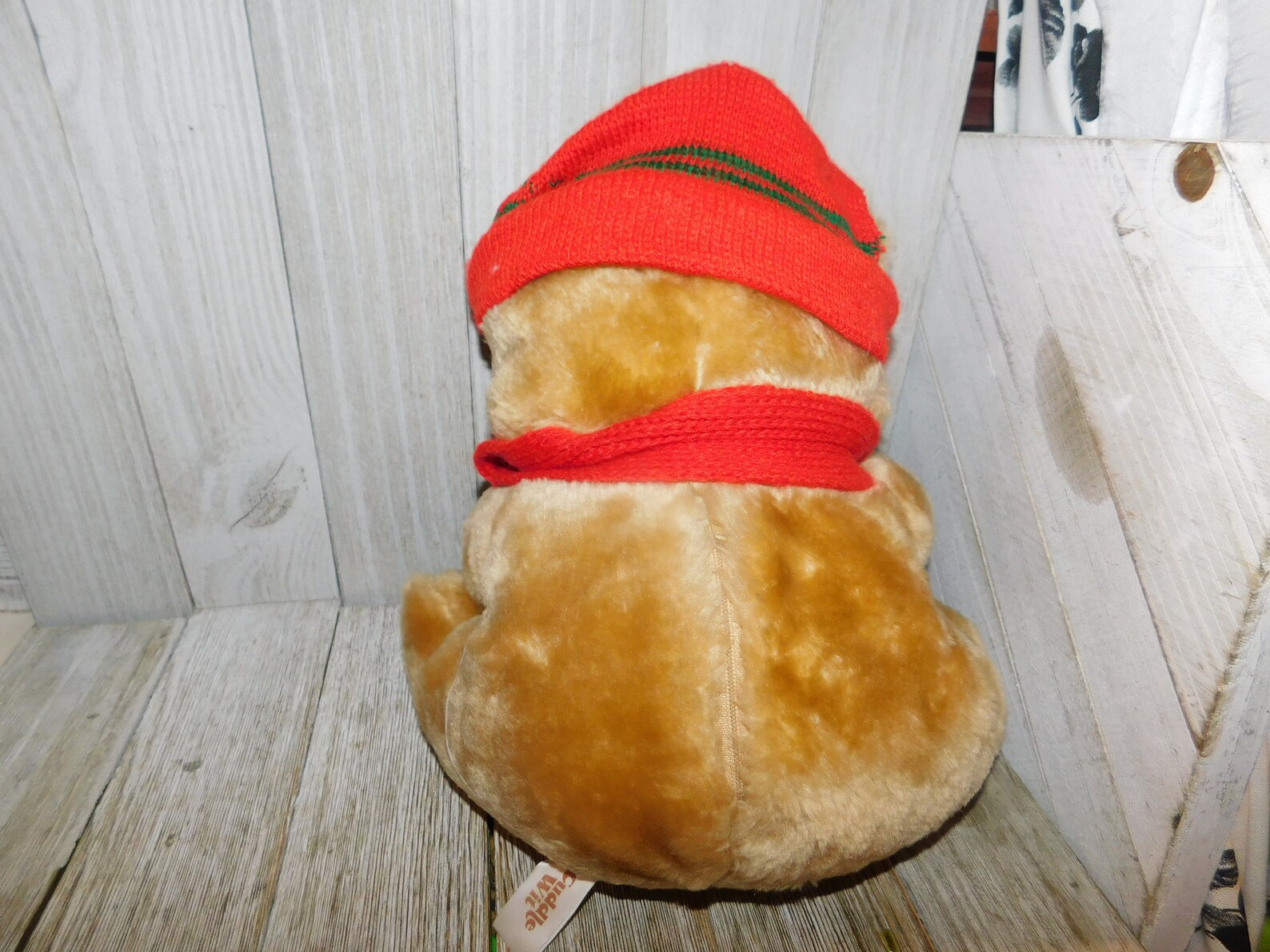 Vintage Cuddle 87 Winter Bear Vintage Stuffed Bear Vintage - Etsy