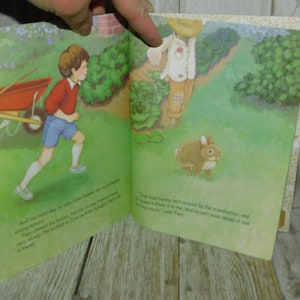 Vintage the Friendly Bunny Golden Book, Hardcover, Vintage Children's ...