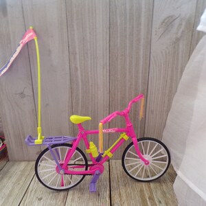 Barbie Dress N Go Mountain Bike Set W 2 Helmet 1991, Barbie Bike Set, W ...