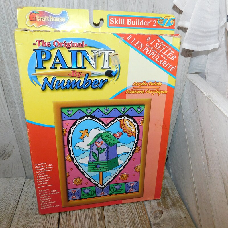 Paint by Number Kit - Etsy