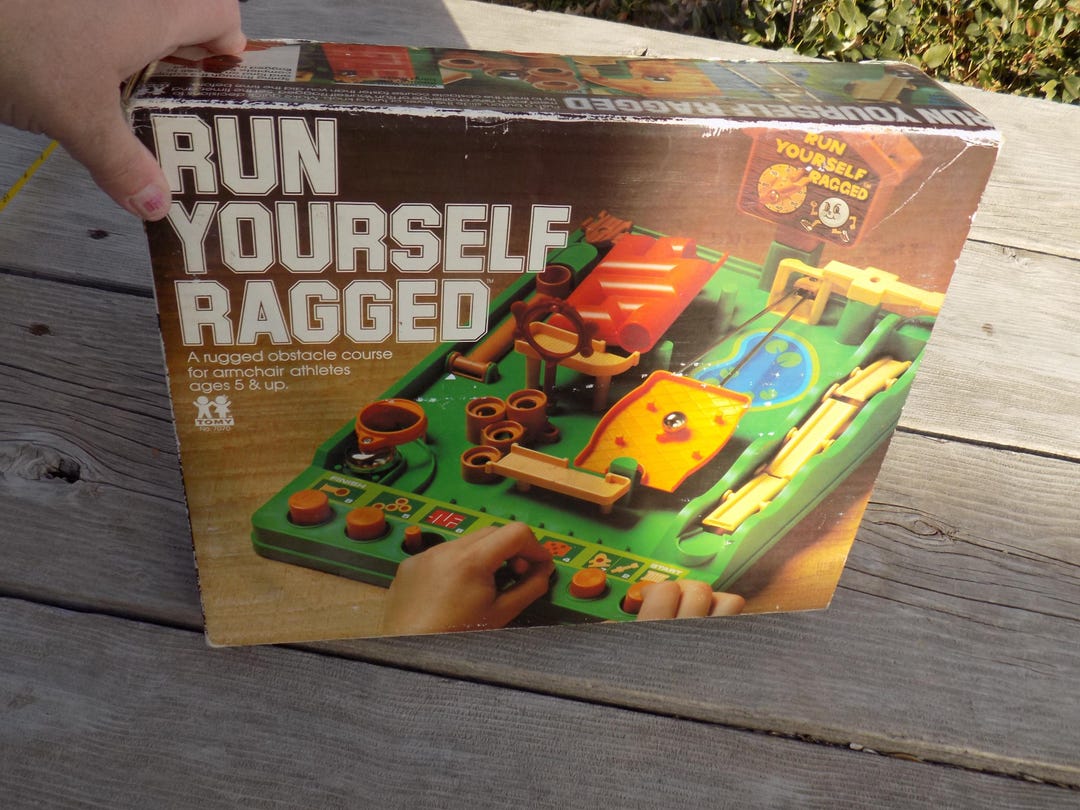 Run Yourself Ragged Tomy Game, Maze Board Game, COMPLETE, Memories ...