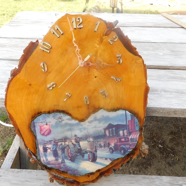 Rustic Western Wall Clock - Etsy