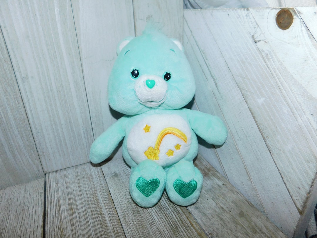 Vintage Little Care Bear, Vintage Green Rainbow Care Bear, Vintage ...