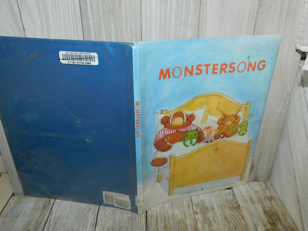 Monstersong Book by Mathilde Stein, Vintage Childrens Book, Hardcover ...