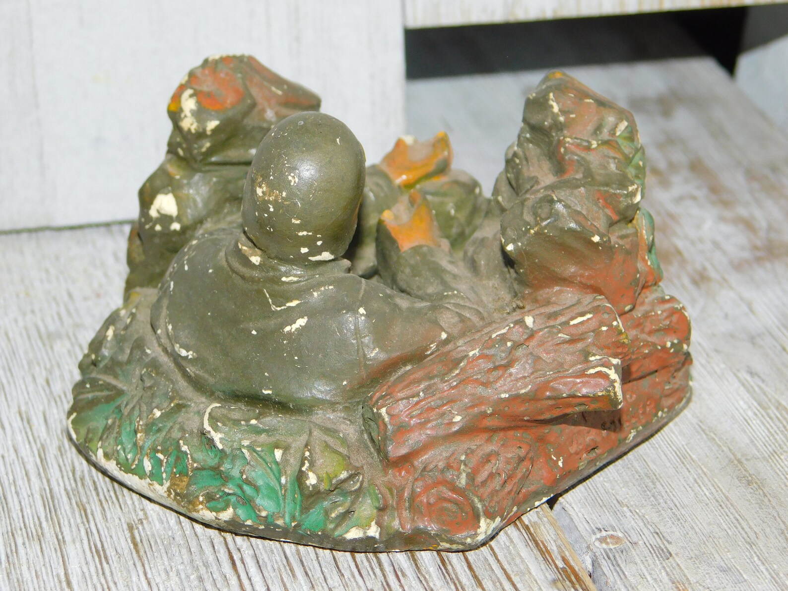 Vintage Clay Army Soldier Military Man Rocks Vtg Clay - Etsy