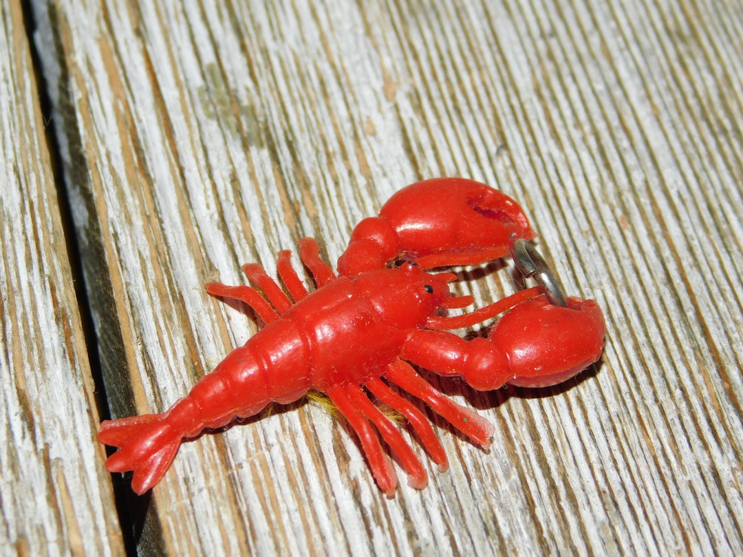 CRAB Vtg Red Plastic Crab Mini Toy Crab Plastic Toys Crab Trinket Toy ...