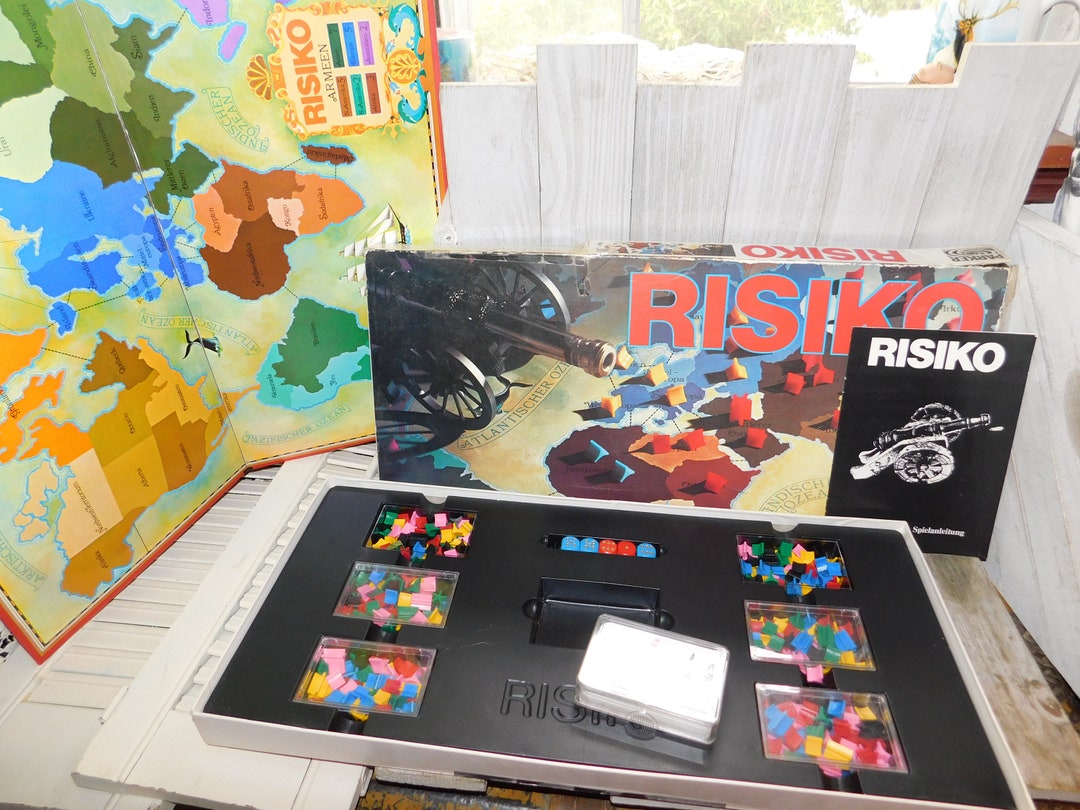 Risiko Board Game, Parker Brothers, Vtg Board Games, Vintage War Game ...
