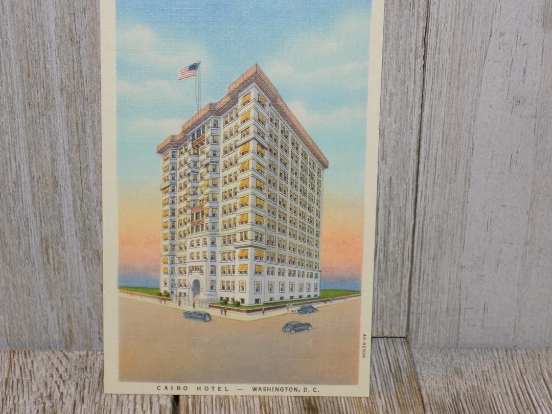 POSTCARD CAIRO Hotel Washington's Tallest Building, Unposted, Memories ...