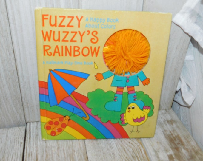 Vintage Fuzzy Wuzzys Rainbow, A Happy Book About Colors, A Hallmark ...