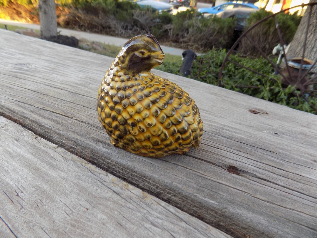 Quail, Ceramic Quail, Bird, Farmhouse Decor, Country Decor, Vintage ...